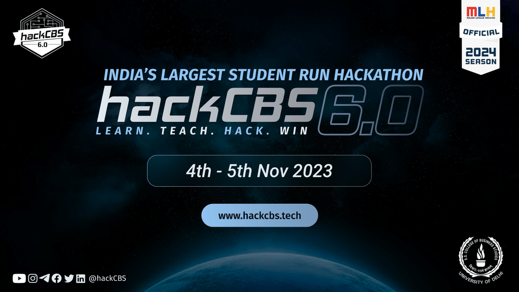 hackCBS 6.0 | Devfolio